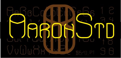 Aaron Standard font