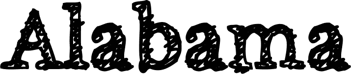 Alabama font