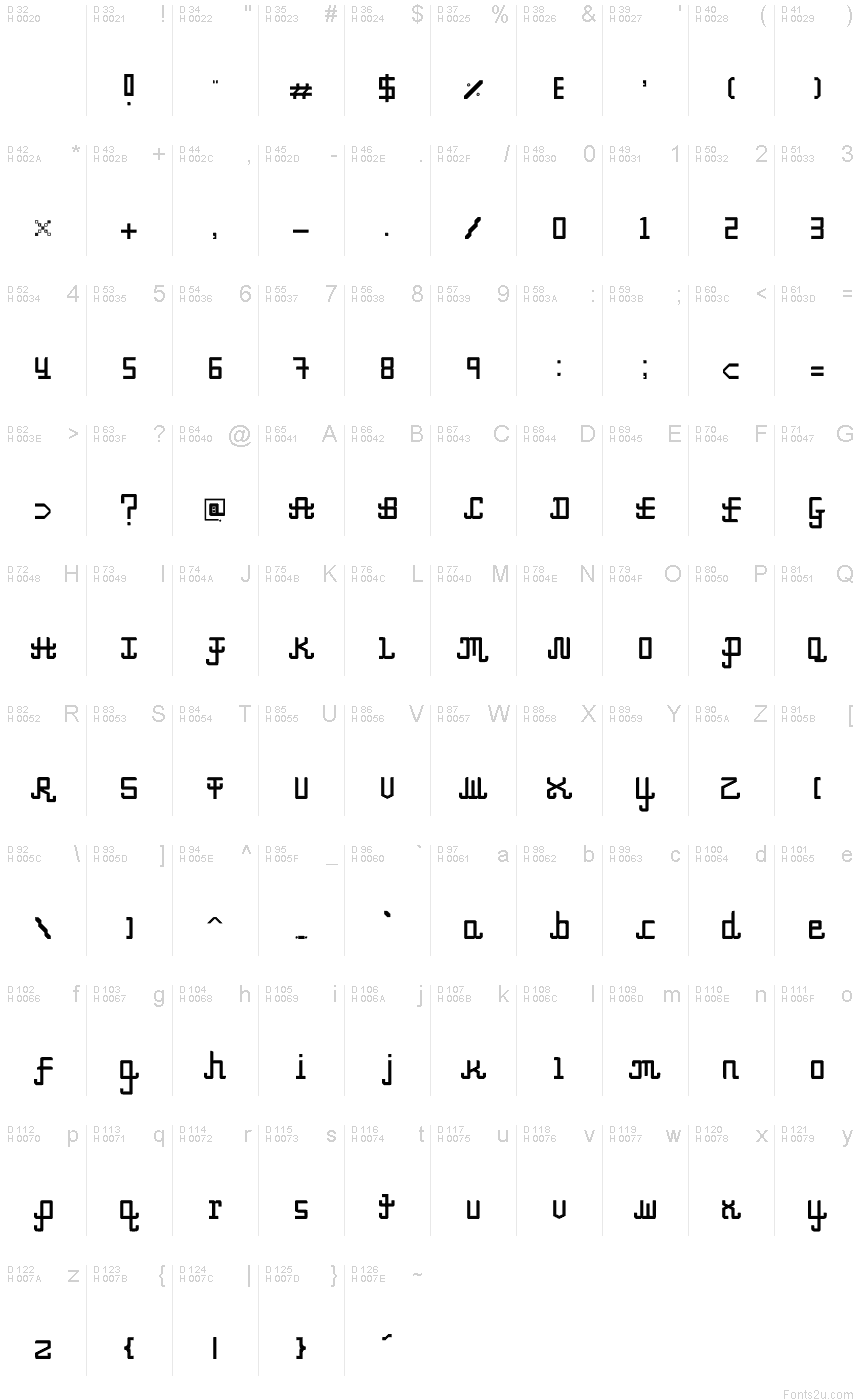 Black Desert Regular font