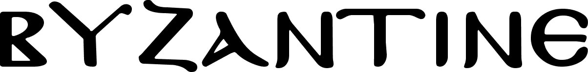 Byzantine-Normal font