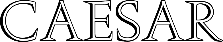 Caesar Open Schriftart