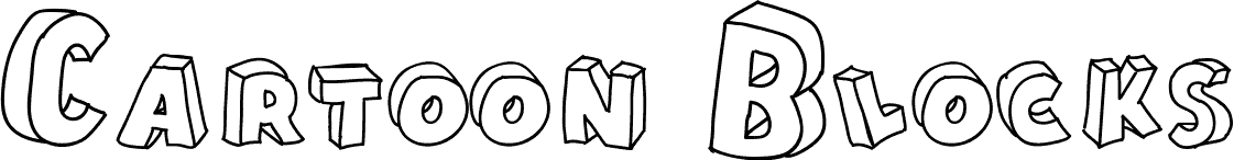 Cartoon Blocks font