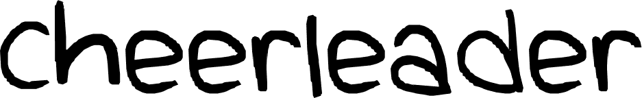 cheerleader font