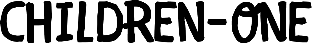 CHILDREN-ONE font