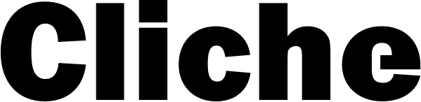 Cliche font