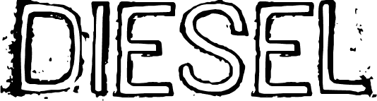 DIESEL Schriftart