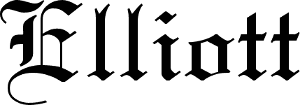Elliott font