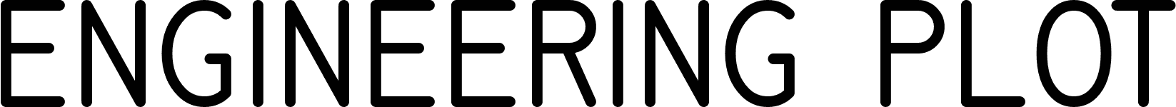 engineering-plot-font