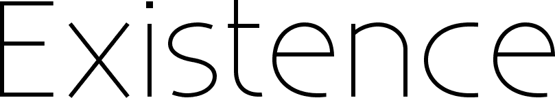 Existence-Light font