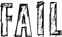 fail font