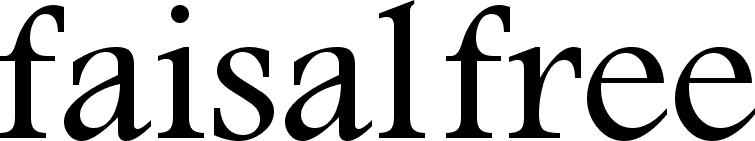faisal free font