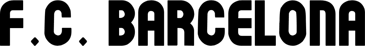 F.C. BARCELONA font