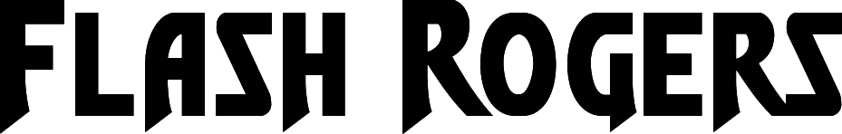 Flash Rogers Straight font