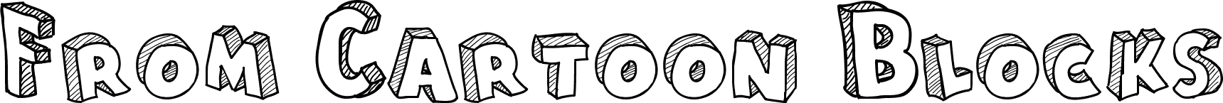 From Cartoon Blocks font