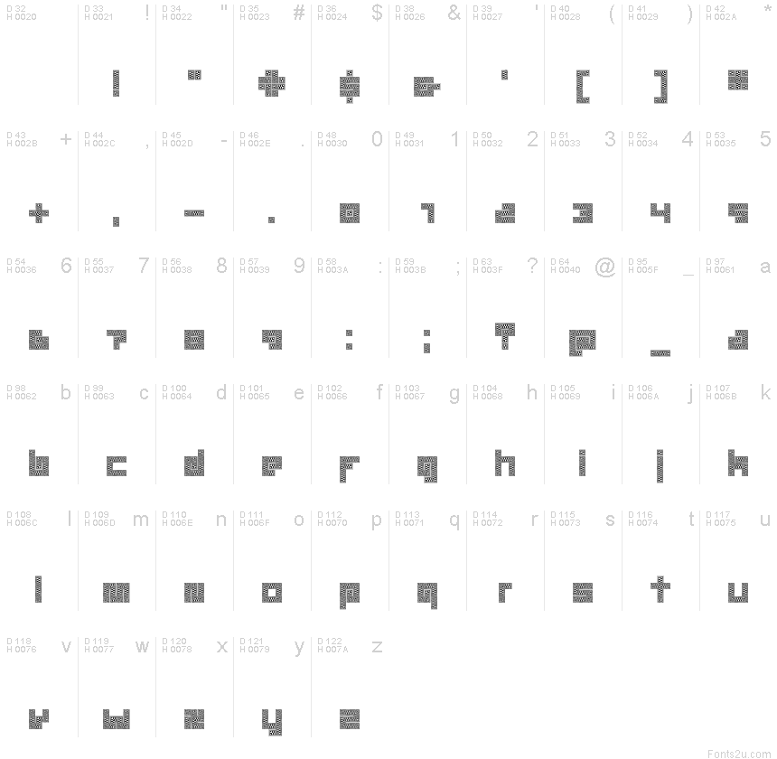Fractal Font Regular Font