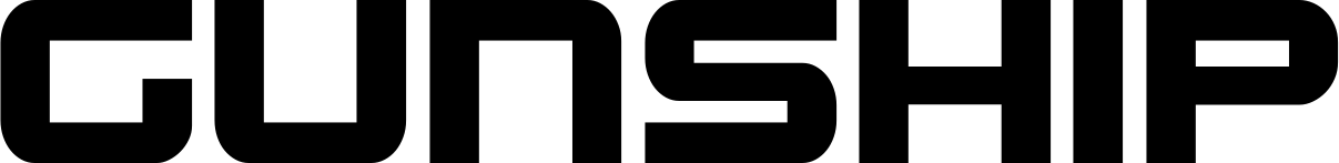 Gunship Condensed font