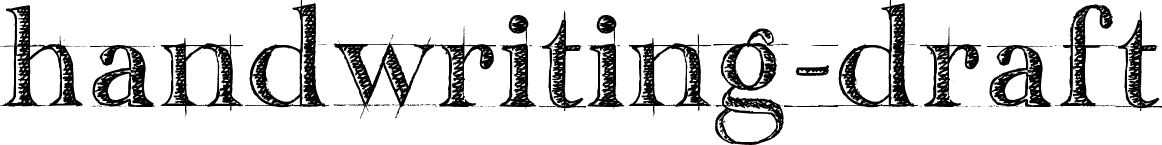 handwriting-draft_free-version font