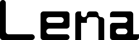 Lena Regular Schriftart