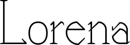 Lorena font