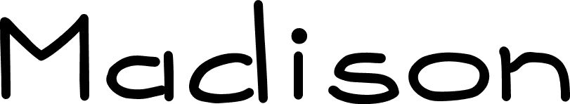 Madison font