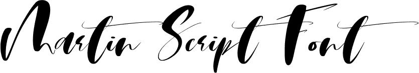 Martin Script Font font