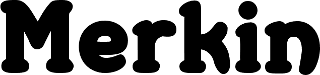 Merkin font