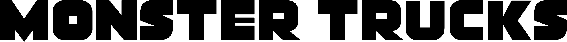 Monster Trucks font