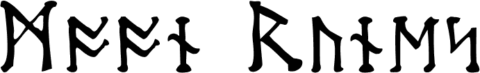 Moon Runes font