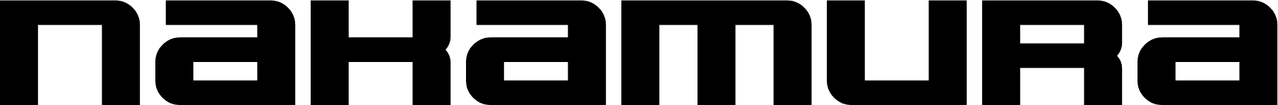 NAKAMURA font