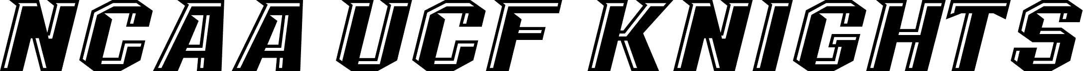 NCAA UCF Knights Undefined font