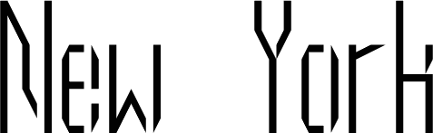 New York Regular font