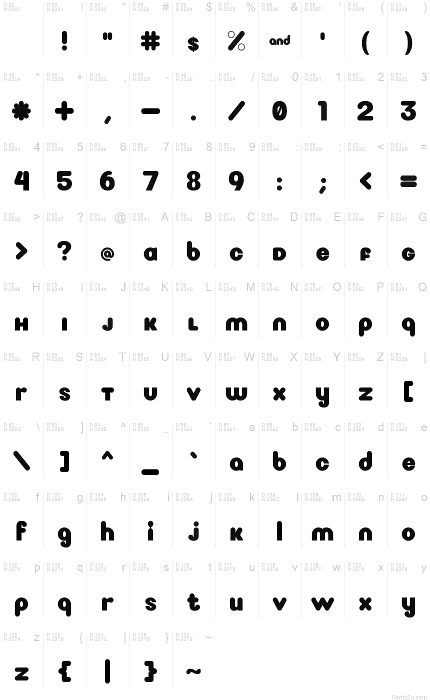 Nickelodeon Bold font