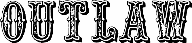 Outlaw フォント