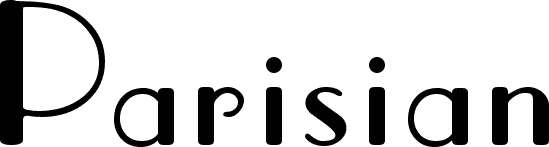 Parisian font
