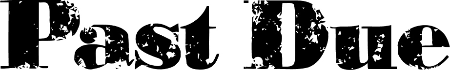 PastDue font