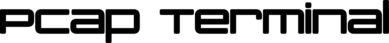 PCap Terminal Bold шрифт