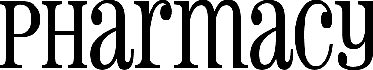 Pharmacy font