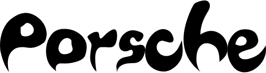 Porsche font