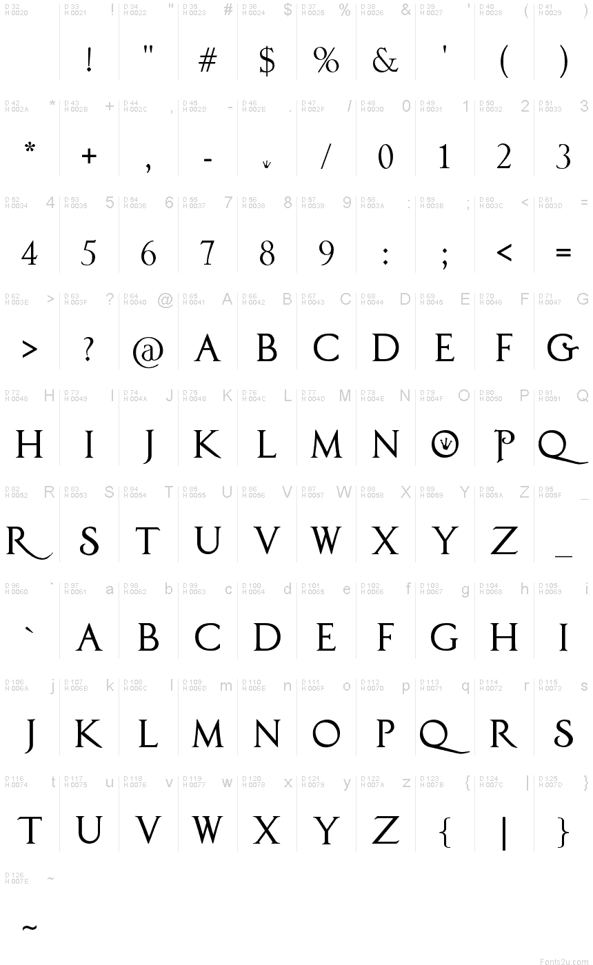 PrincesS AND THE FROG font