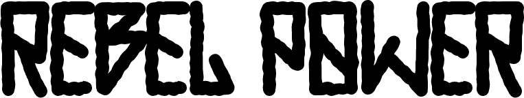 REBEL POWER font
