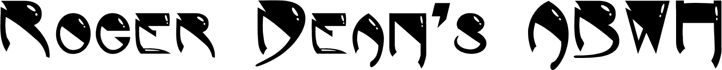 Roger Dean's ABWH font