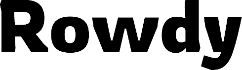 Rowdy Regular carattere