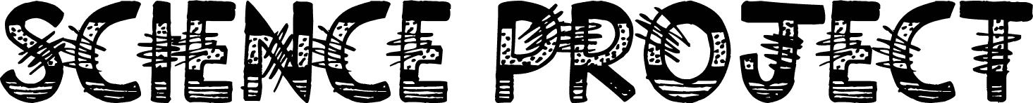 Science Project font
