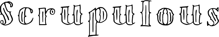 Scrupulous Regular fuente