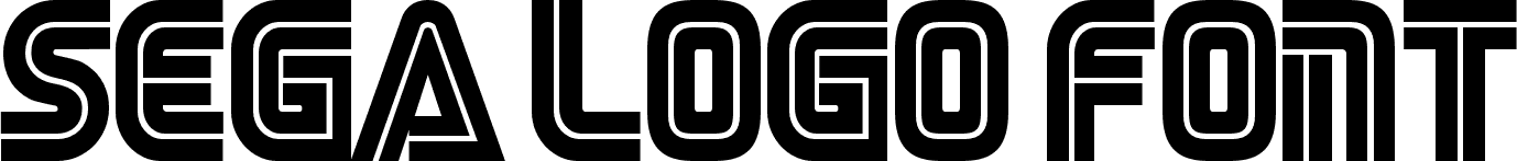 SEGA LOGO FONT font