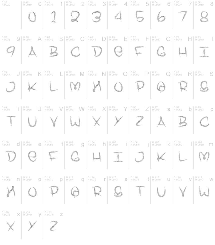 Shoe Lace Font