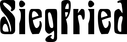 Siegfried font