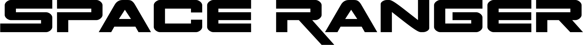 Space Ranger Expanded font