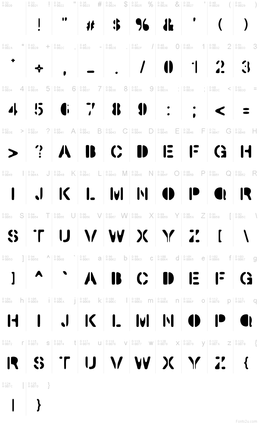 The Second World War font