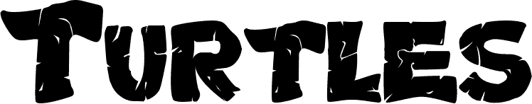 Turtles font